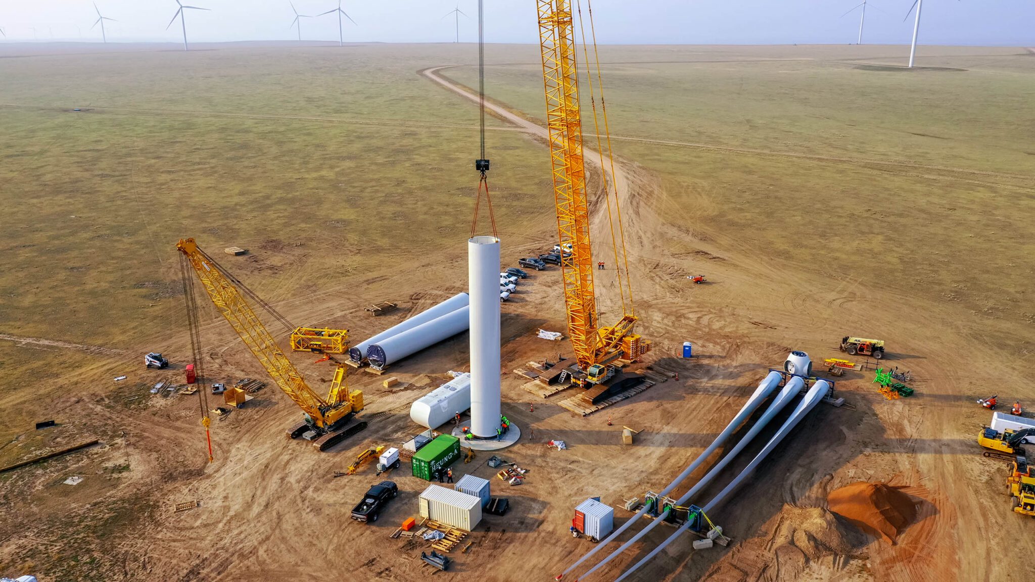 Wind Energy Crane Rentals | Logistics, Lift Planning & More